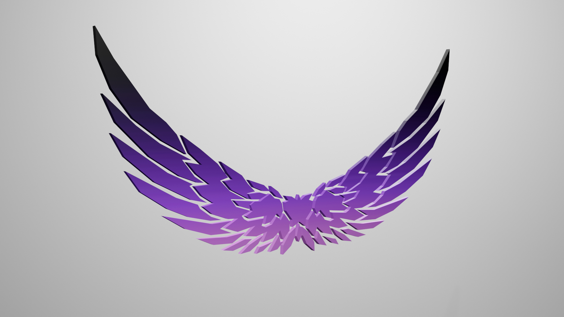 3D Wings Violet - TurboSquid 2285287