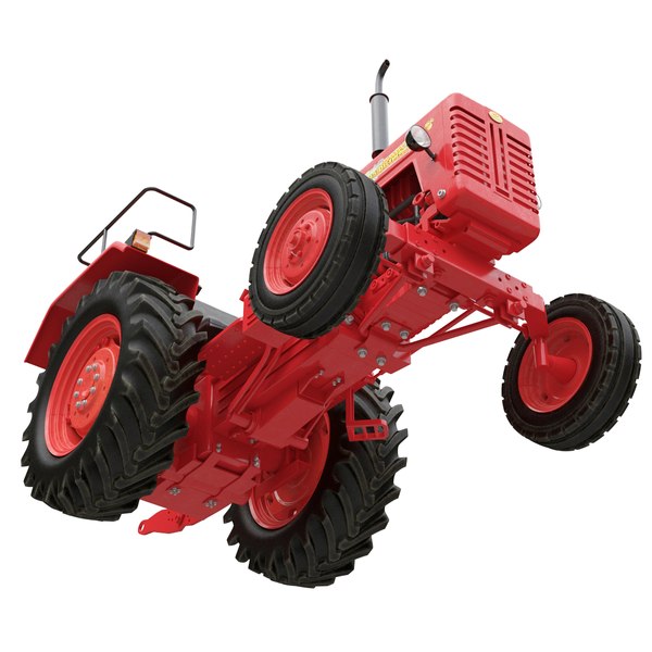 3d model tractor mahindra 395 di