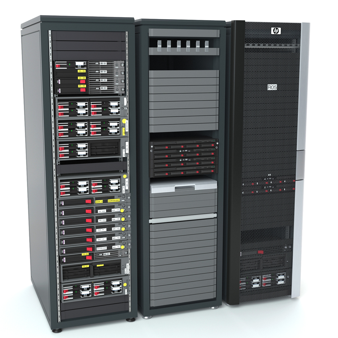 max server rack hp