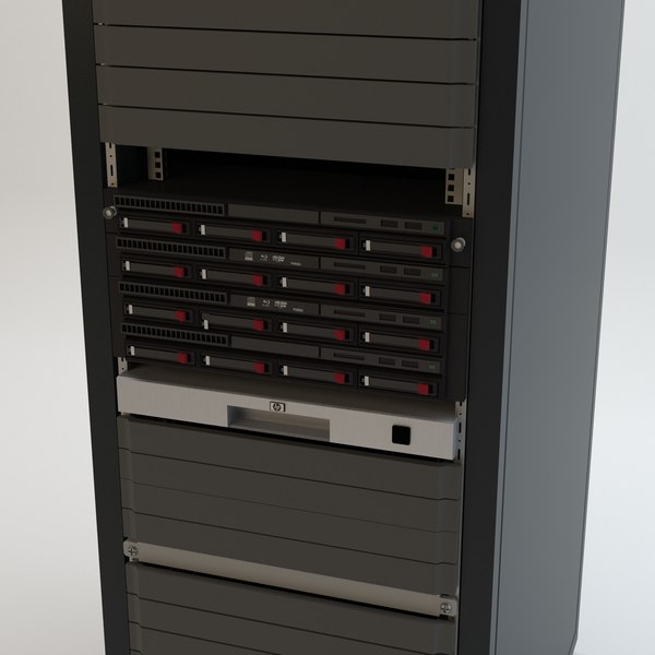 max server rack hp