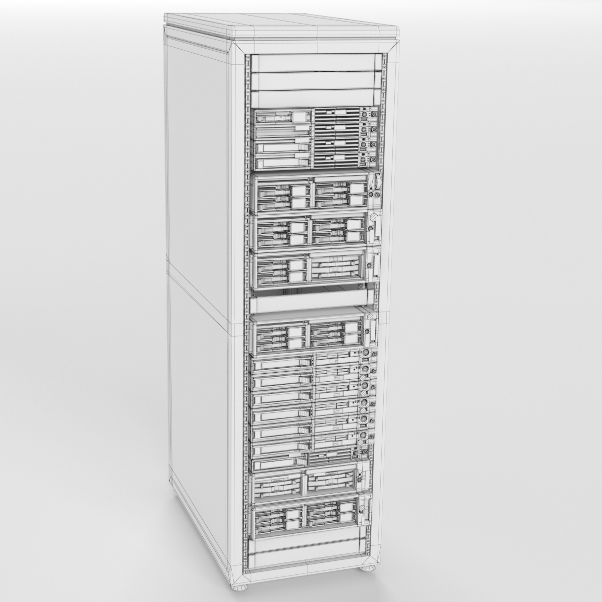 max server rack hp