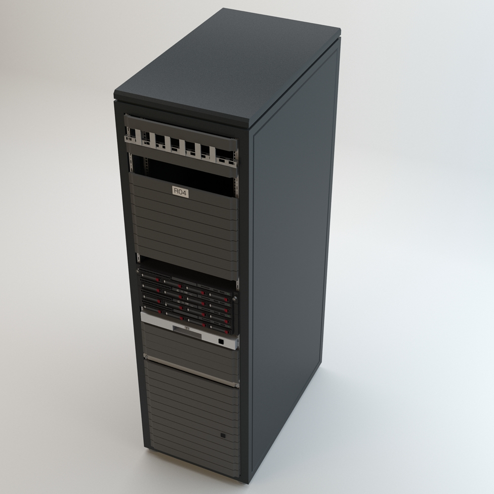 max server rack hp