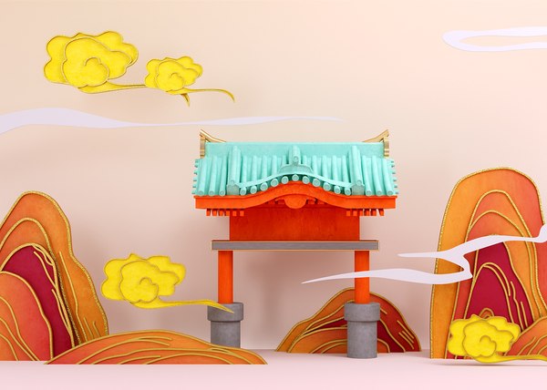 3D Paper-Cut Models | TurboSquid