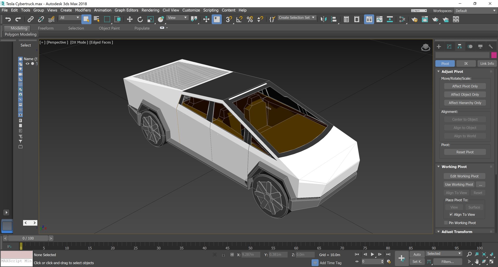3D Tesla Cybertruck - Parametric Revit Family - TurboSquid 1833495