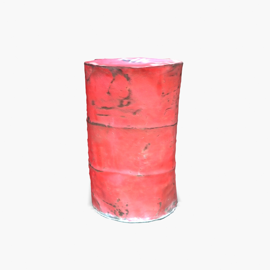 oil old rust 3d model