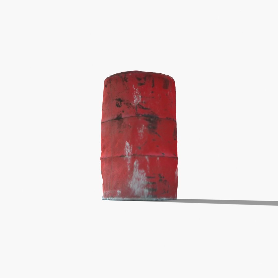 oil old rust 3d model