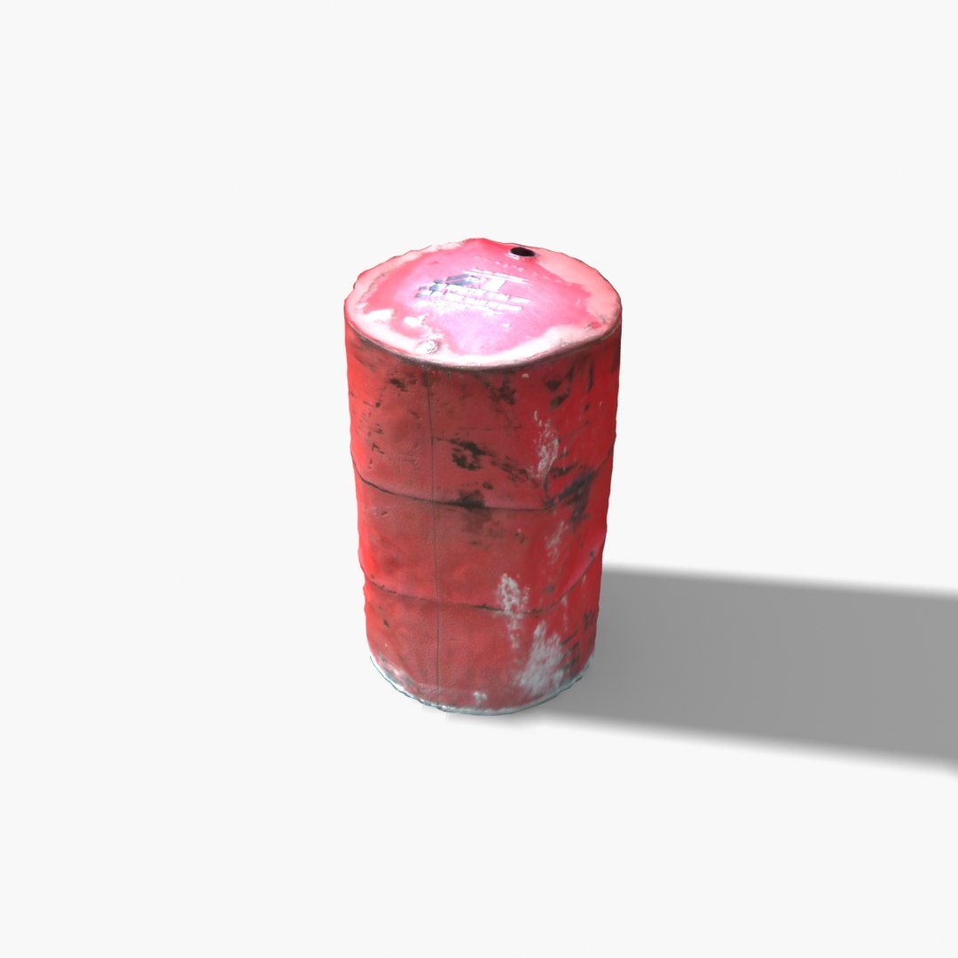 oil old rust 3d model