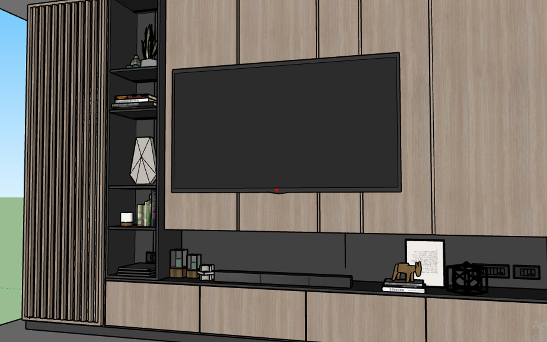 TV UNIT 3D model - TurboSquid 1728303