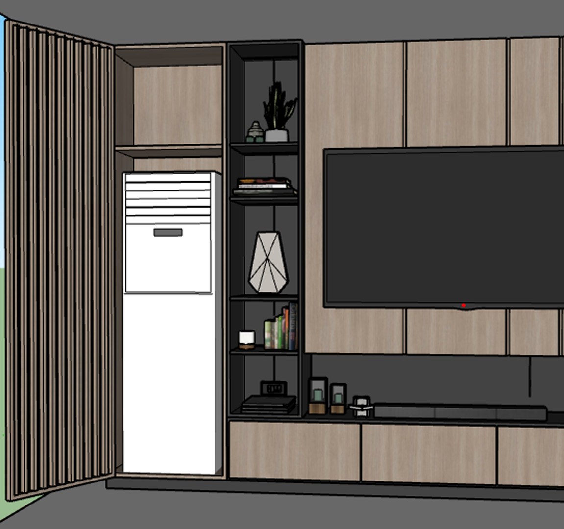 TV UNIT 3D Model - TurboSquid 1728303