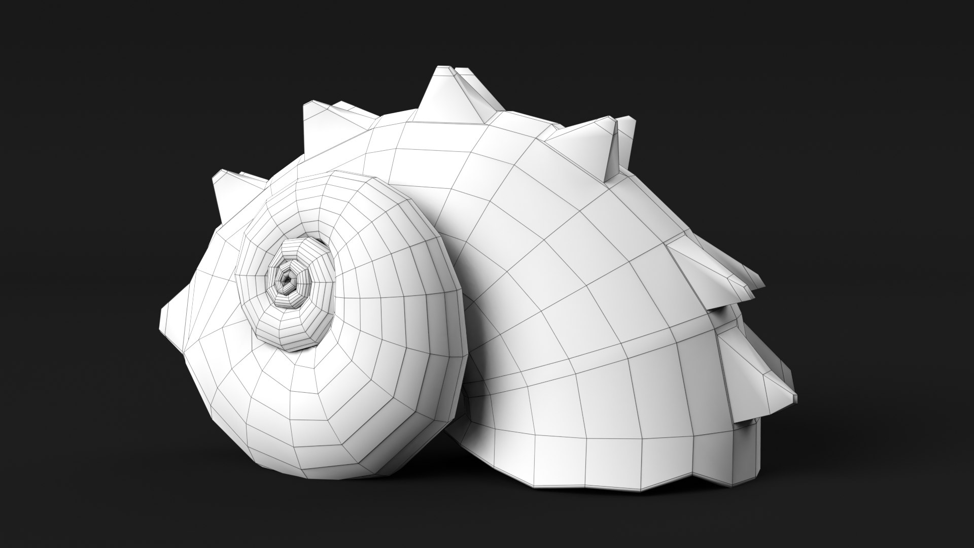 3D Seashell Shell Sea Model - TurboSquid 1665771