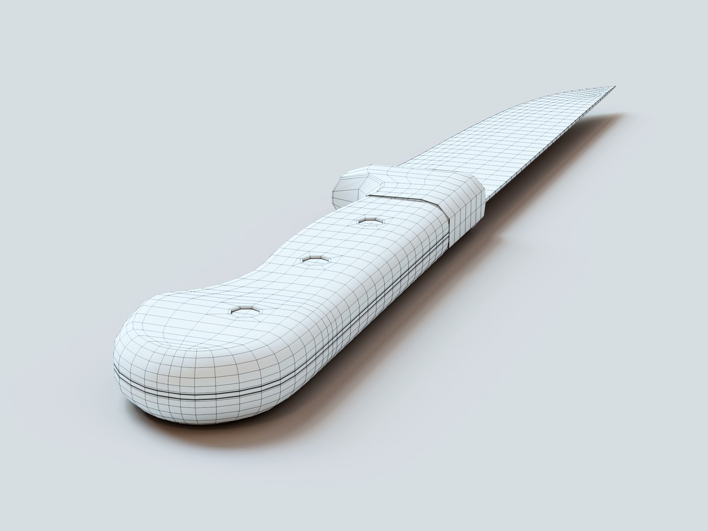 Kitchen Knife 3D Model - TurboSquid 2180812
