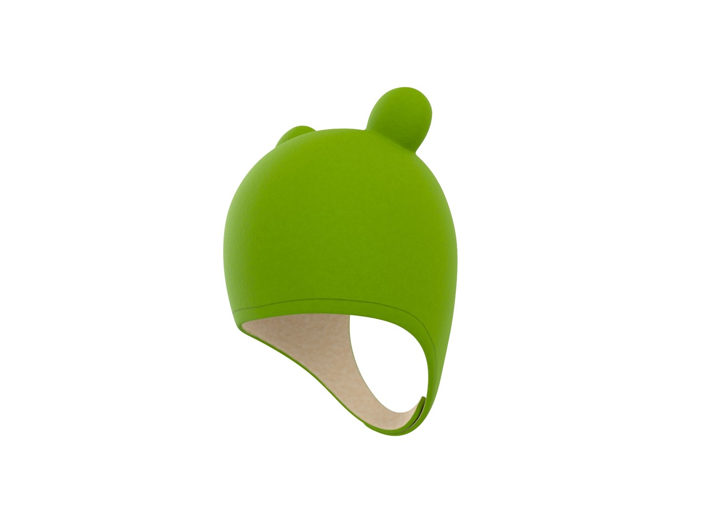 3D Model Frog Plush Hat - TurboSquid 1773503