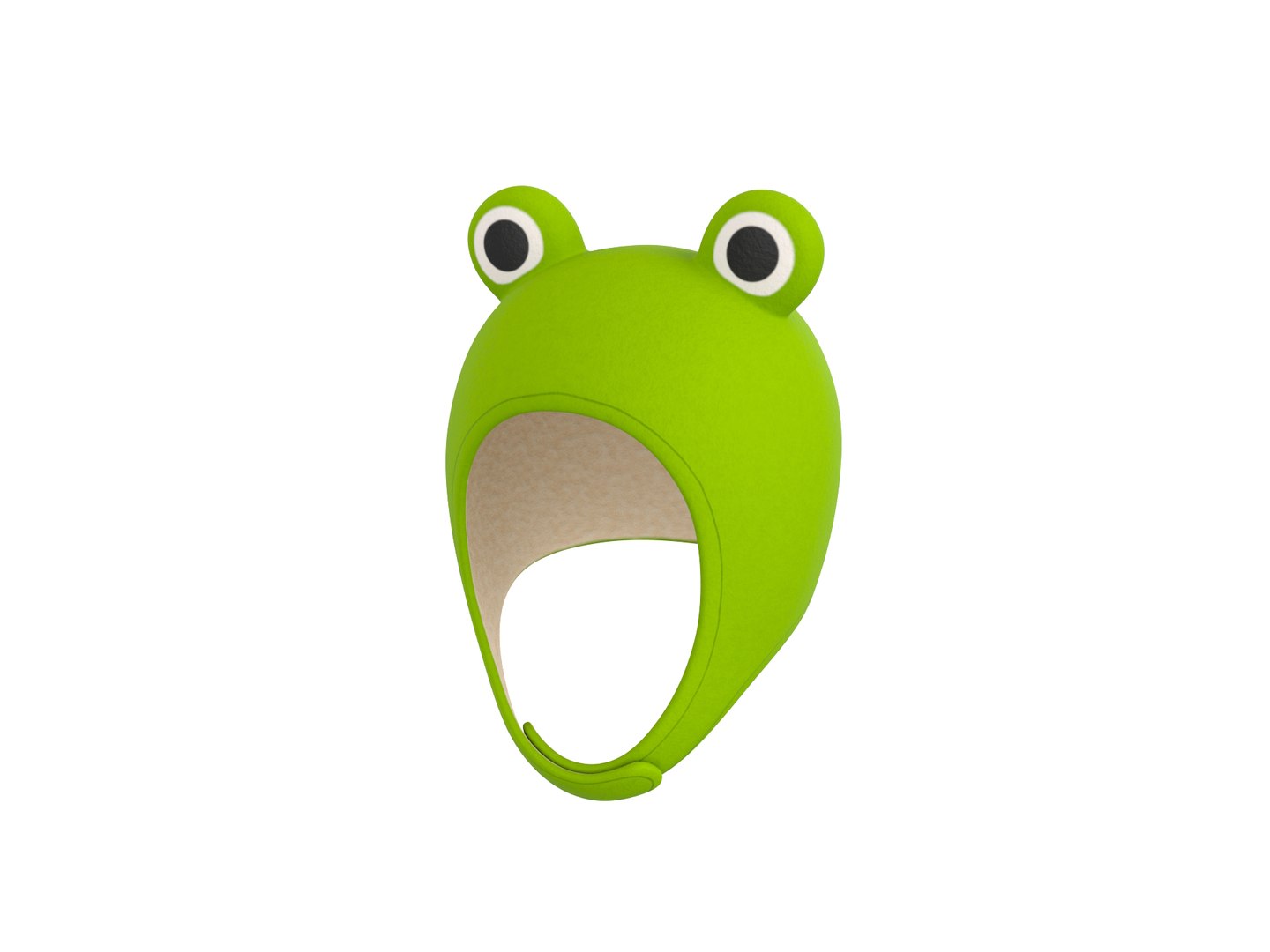 3D model Frog Plush Hat - TurboSquid 1773503