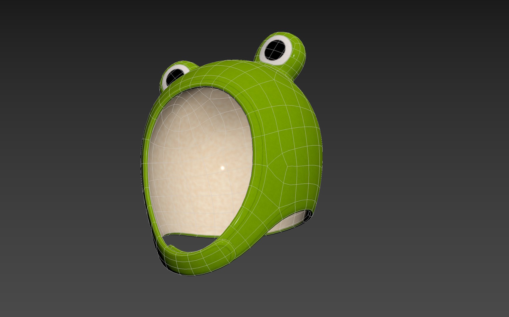 3D model Frog Plush Hat - TurboSquid 1773503