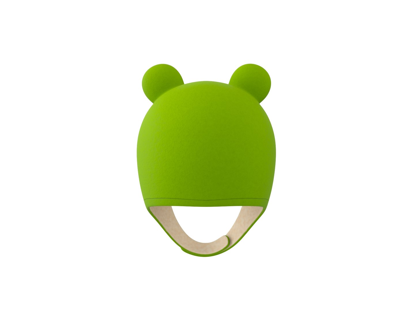 3D Model Frog Plush Hat - TurboSquid 1773503