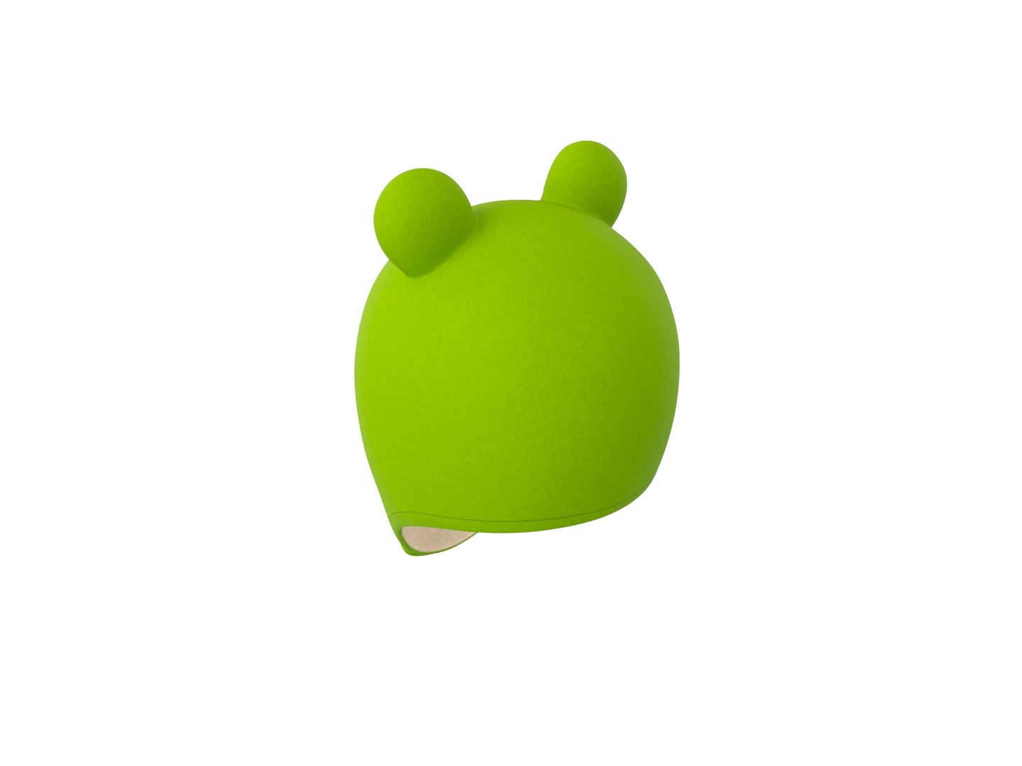 3D Model Frog Plush Hat - TurboSquid 1773503