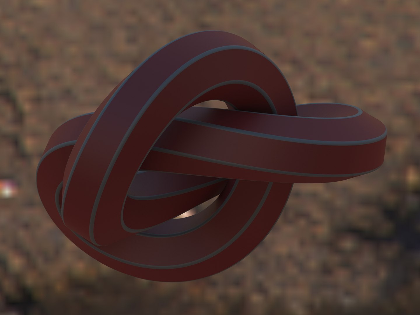 Wireframe Shape Hexagonal Trefoil Knot 3D - TurboSquid 2185954