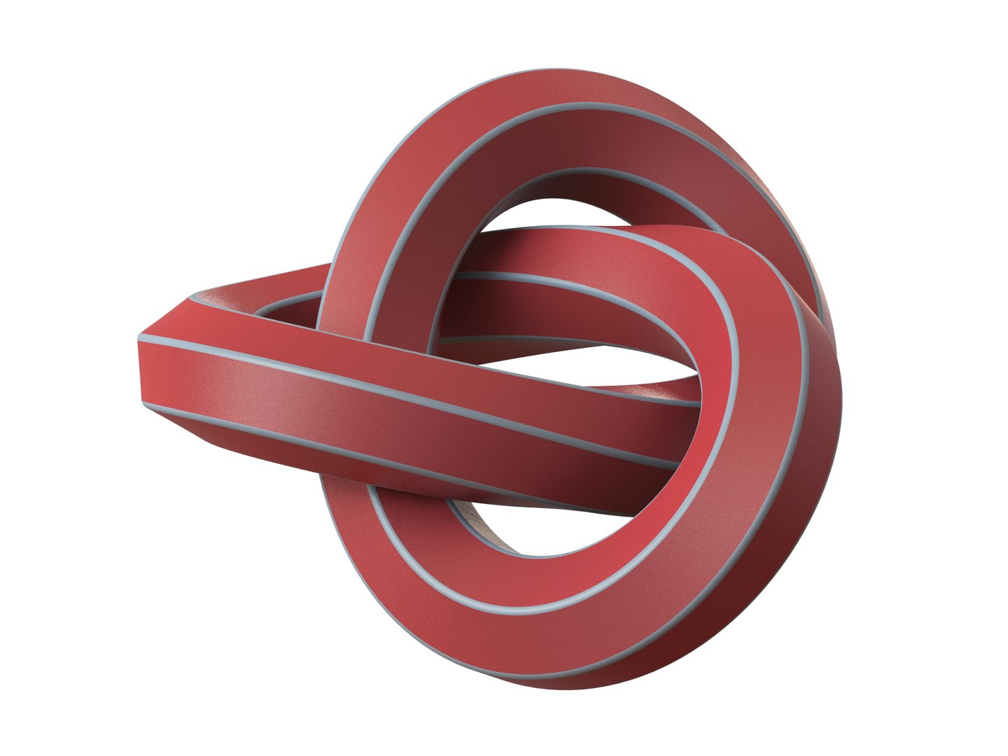 Wireframe Shape Hexagonal Trefoil Knot 3D - TurboSquid 2185954