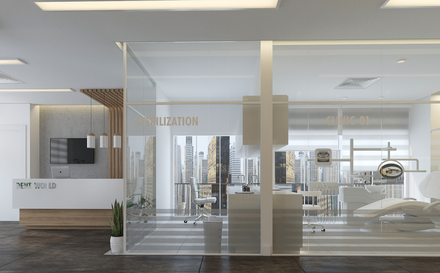 Clinic interior offices model - TurboSquid 1628651