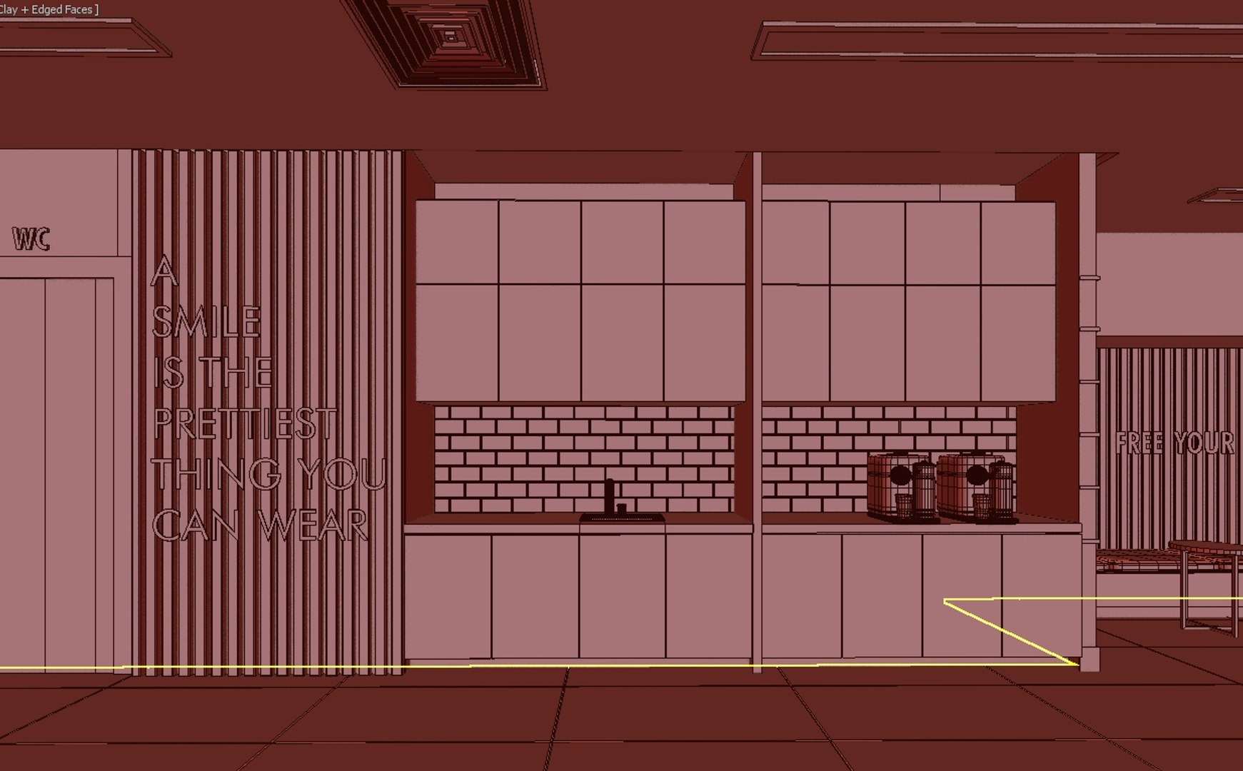 Clinic interior offices model - TurboSquid 1628651