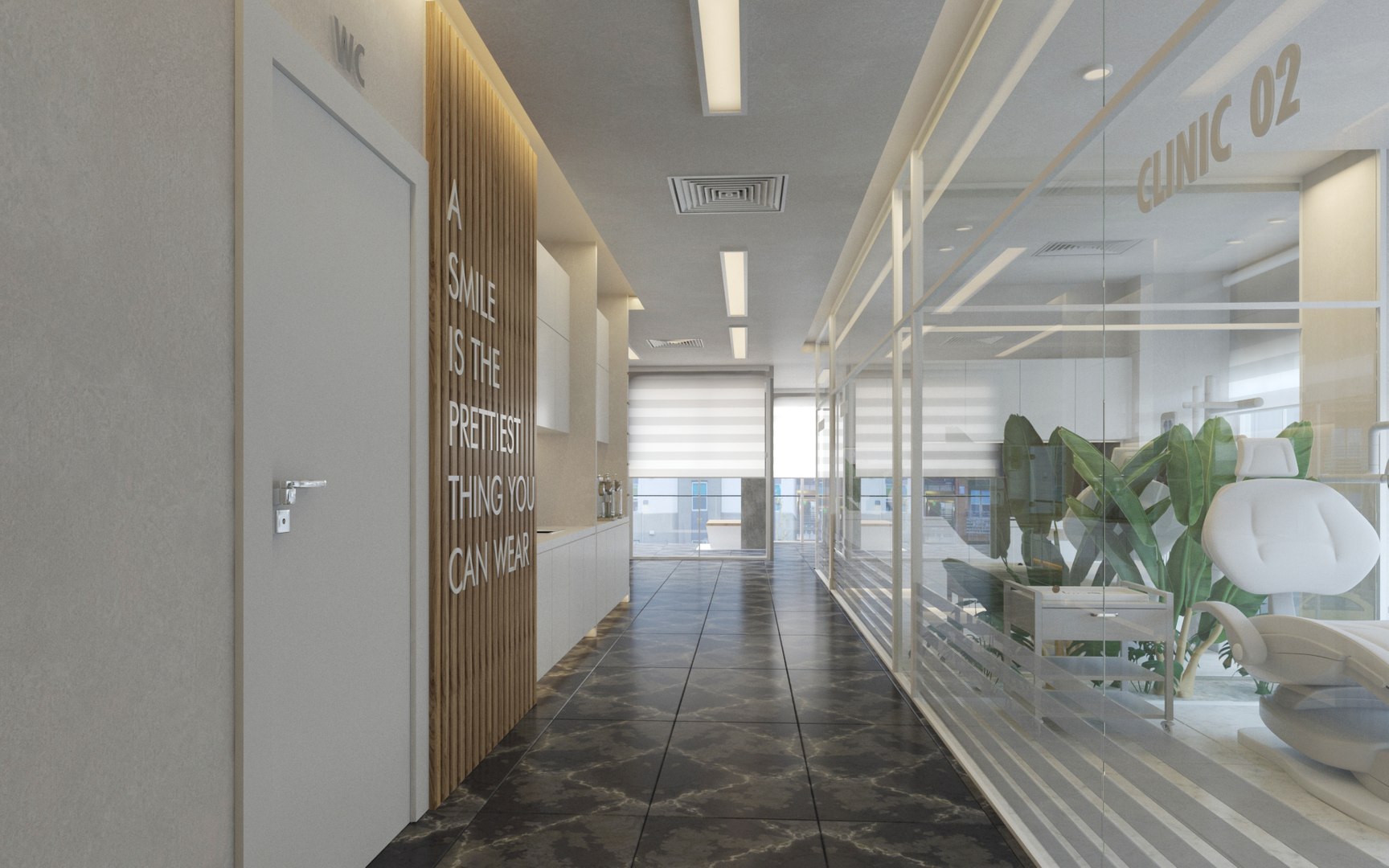 Clinic Interior Offices Model - TurboSquid 1628651