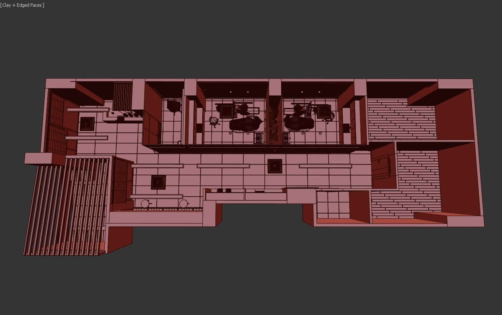 Clinic interior offices model - TurboSquid 1628651