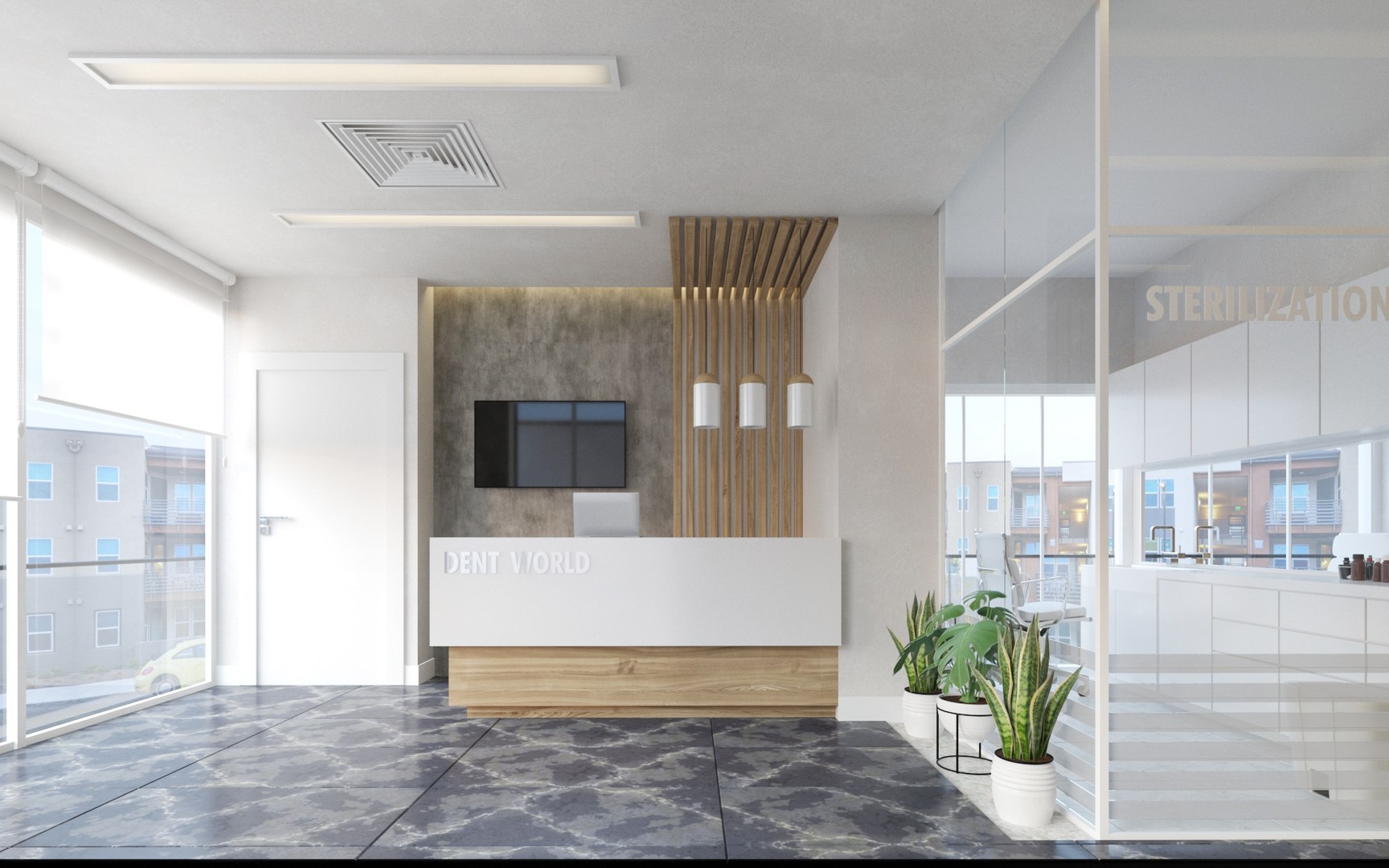 Clinic Interior Offices Model - TurboSquid 1628651