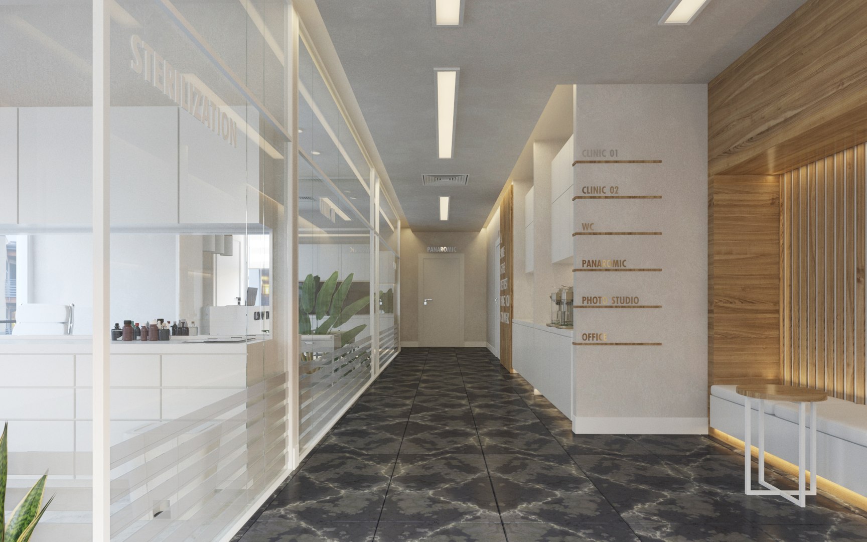 Clinic Interior Offices Model - TurboSquid 1628651