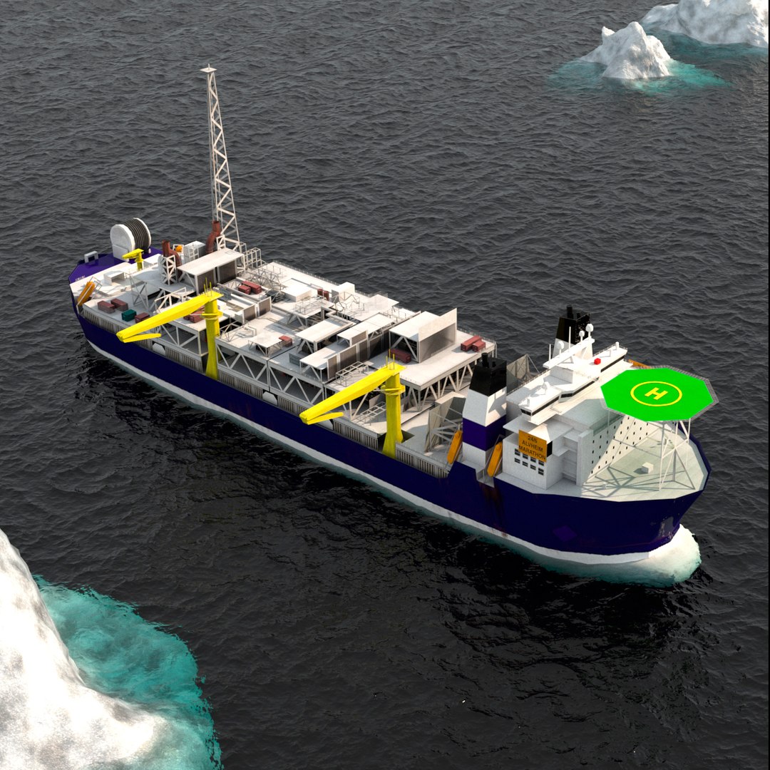 3D Alvheim Fpso Model - TurboSquid 1193649