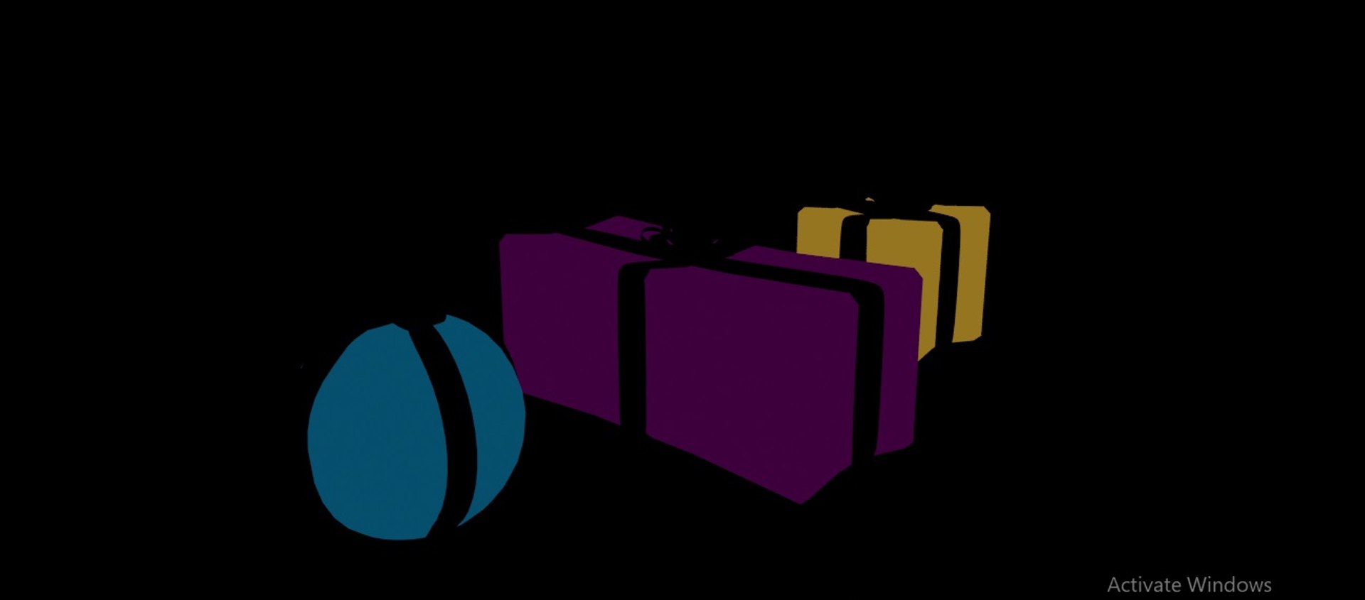 3D GIFT - THREE DIFFERENT DESIGNS VR AR Low-poly 3d Model Model ...