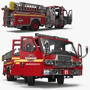 Download 3D Ladder Truck 3ds Max Models - TurboSquid