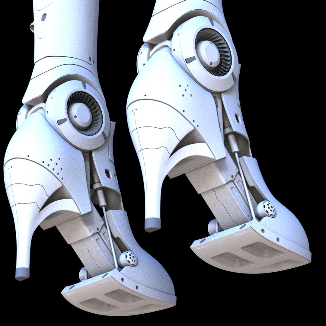 3D female robot model - TurboSquid 1331220