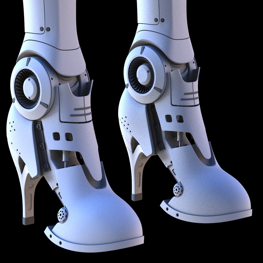 3D female robot model - TurboSquid 1331220