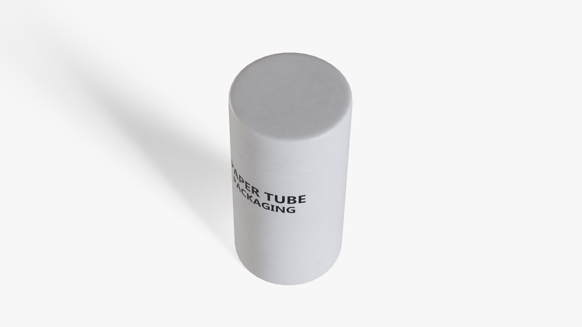 3D Model White Paper Tube 5 - TurboSquid 2305651