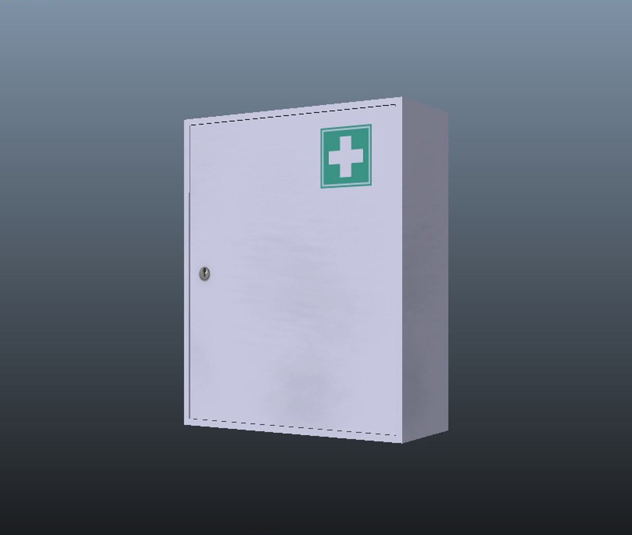 Aid Cabinet 3d Fbx
