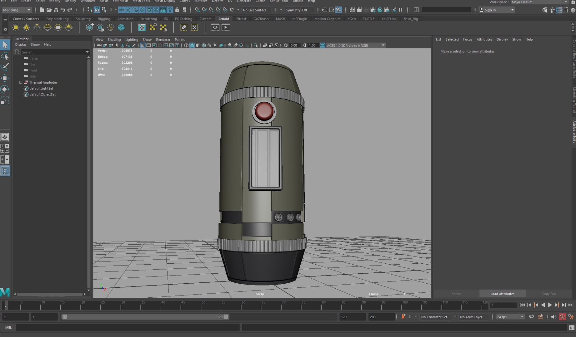 3D Thermal Imploder 3D Model Maya Blender - TurboSquid 1822773