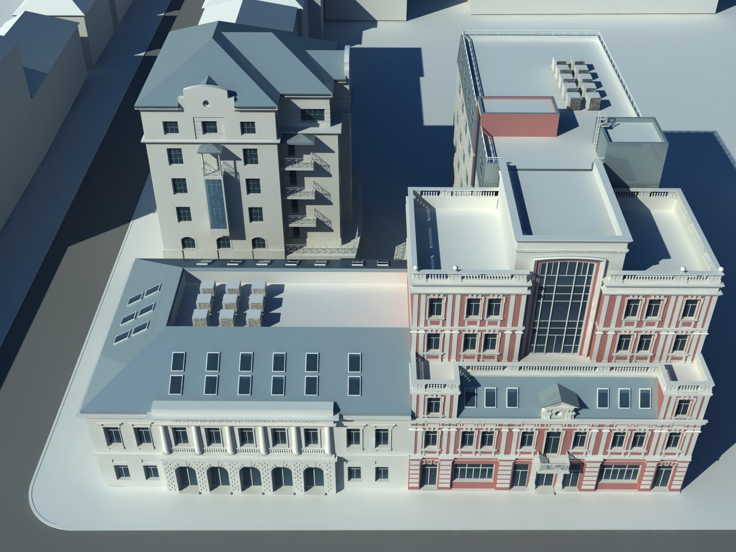 3d Model Historical Building