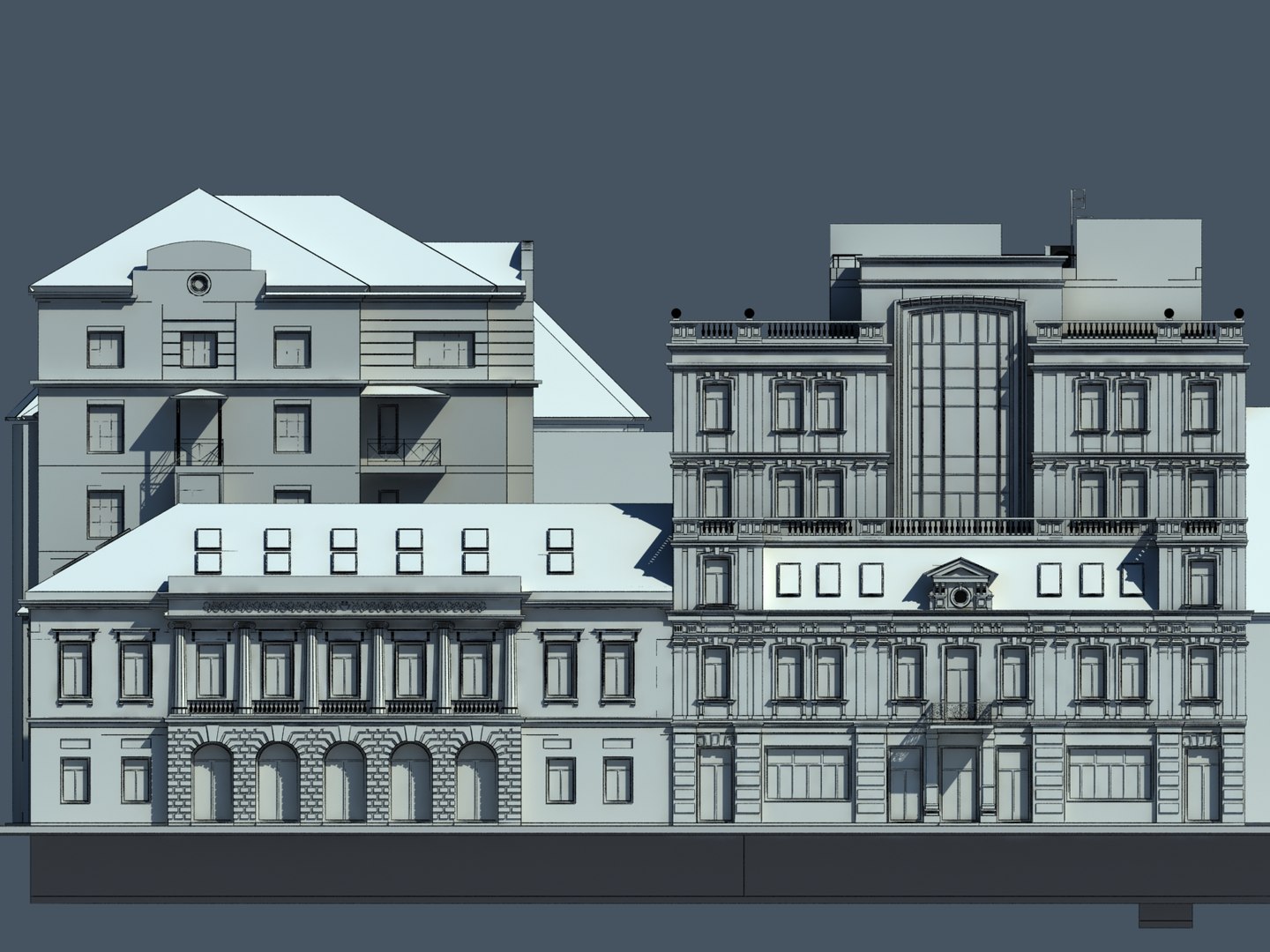 3d Model Historical Building
