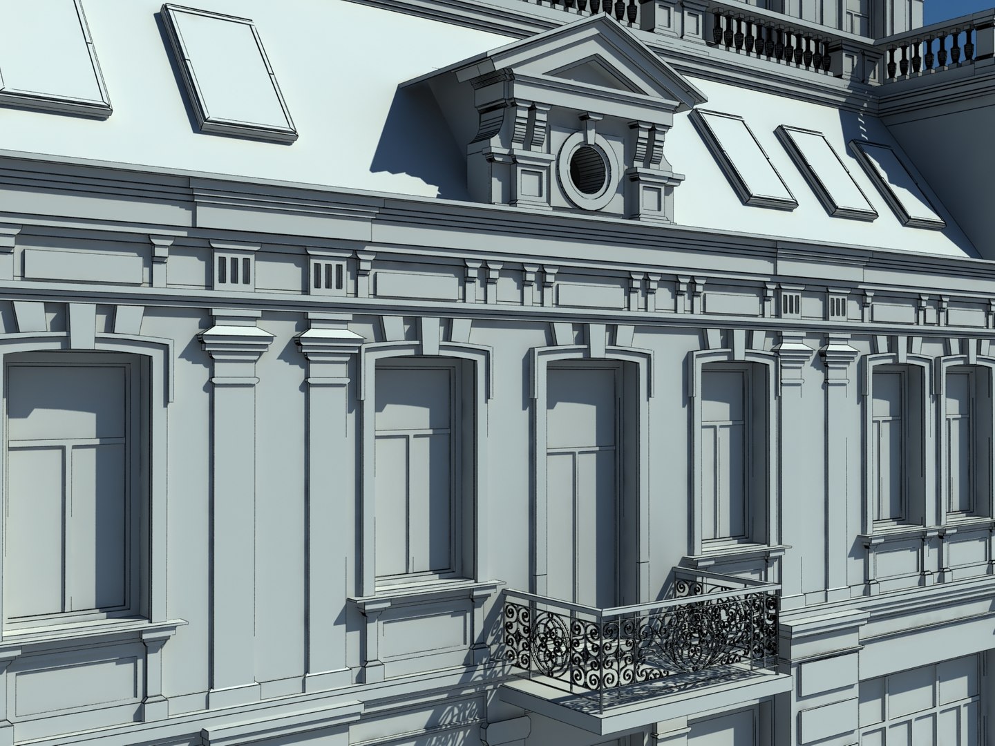 3d Model Historical Building