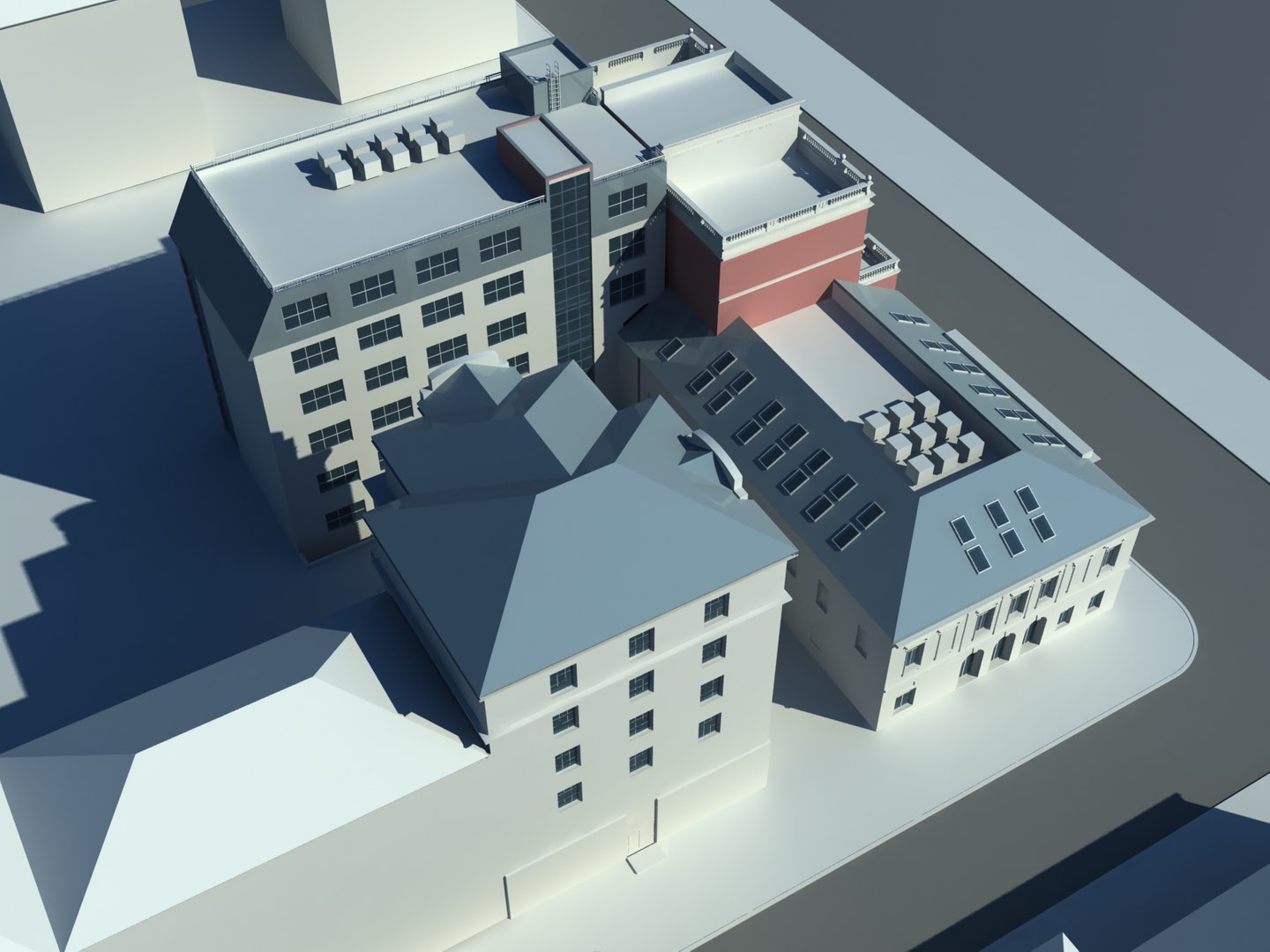 3d Model Historical Building