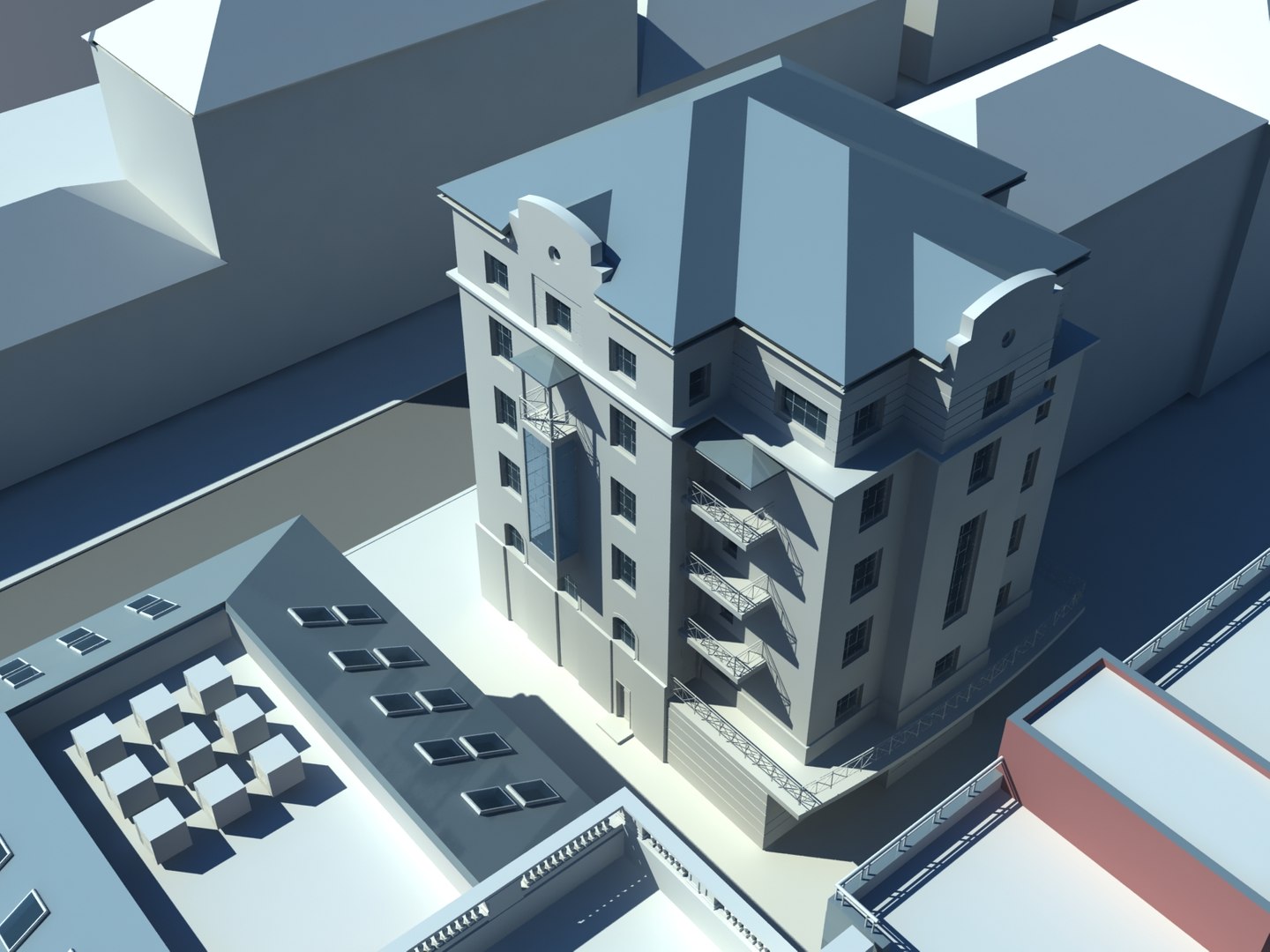 3d Model Historical Building