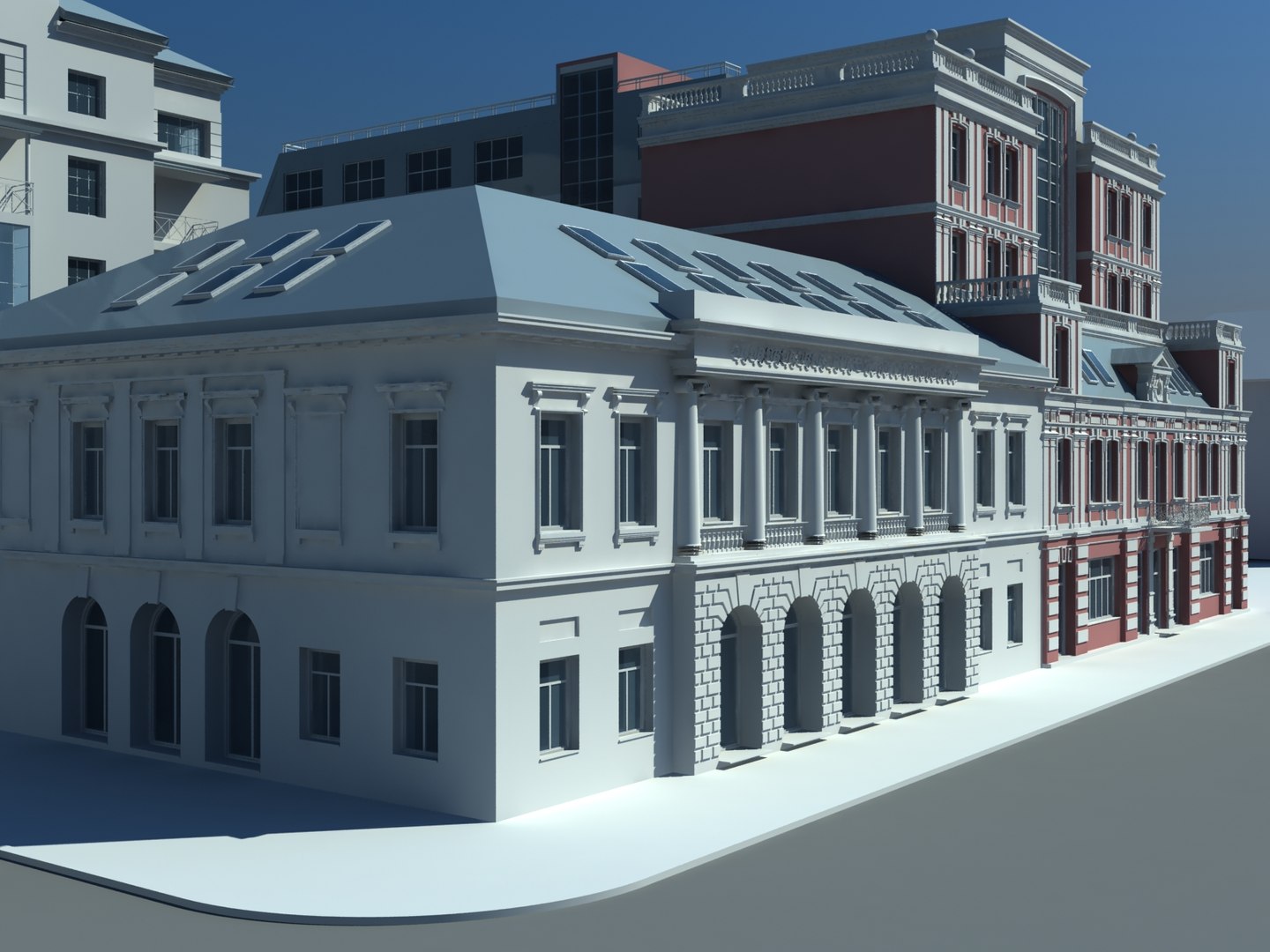 3d Model Historical Building