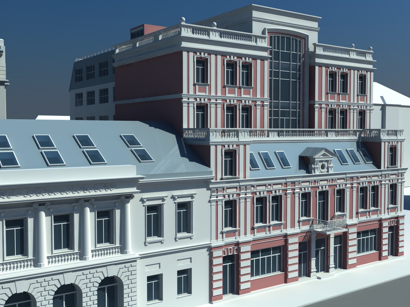 3d Model Historical Building