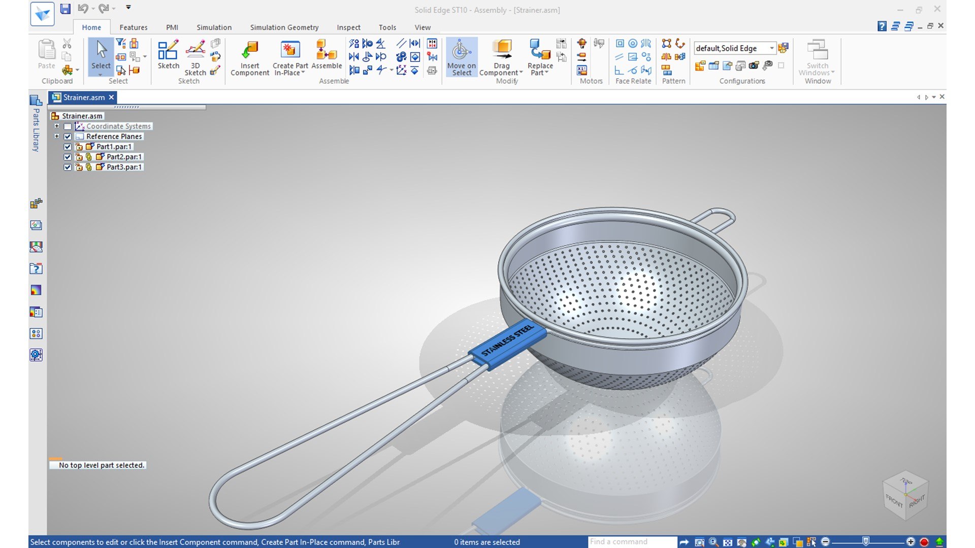 Strainer 3D Model - TurboSquid 2106674