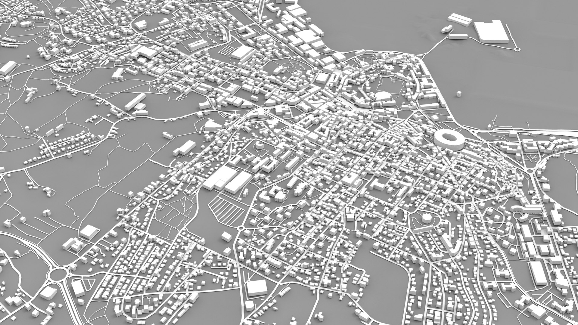 3D Cityscape Pula Croatia - TurboSquid 2049270