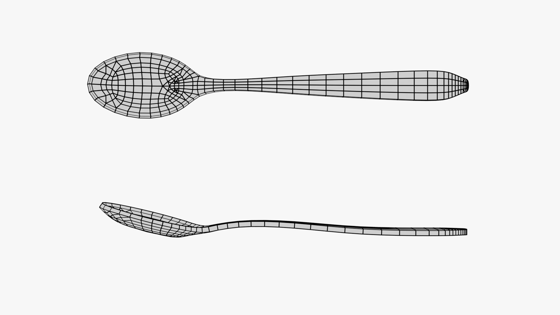 3D Model Basic Silverware Cutlery Set - TurboSquid 1989799