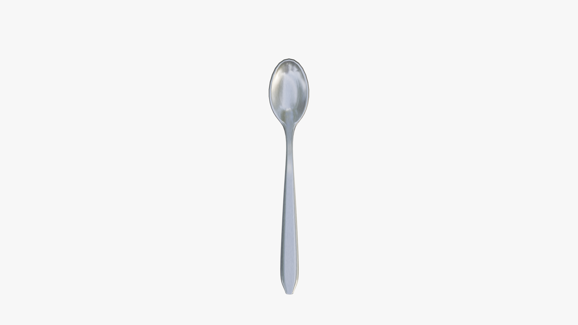 3D Model Basic Silverware Cutlery Set - TurboSquid 1989799