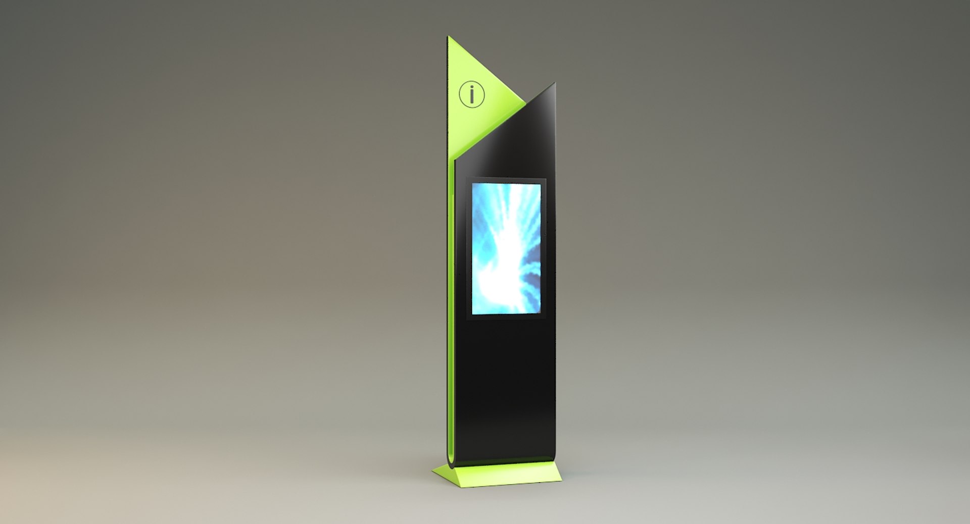 3D Kiosk Info - TurboSquid 1311334