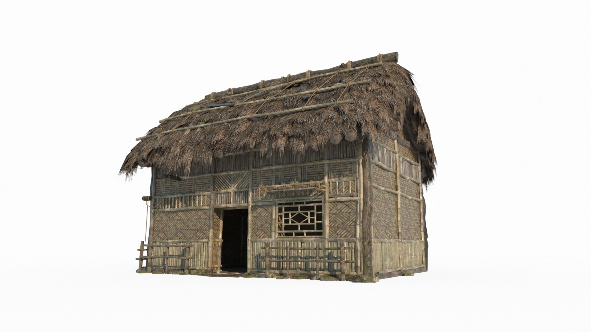 Residential Houses Thatched Cottages 3D - TurboSquid 2298665