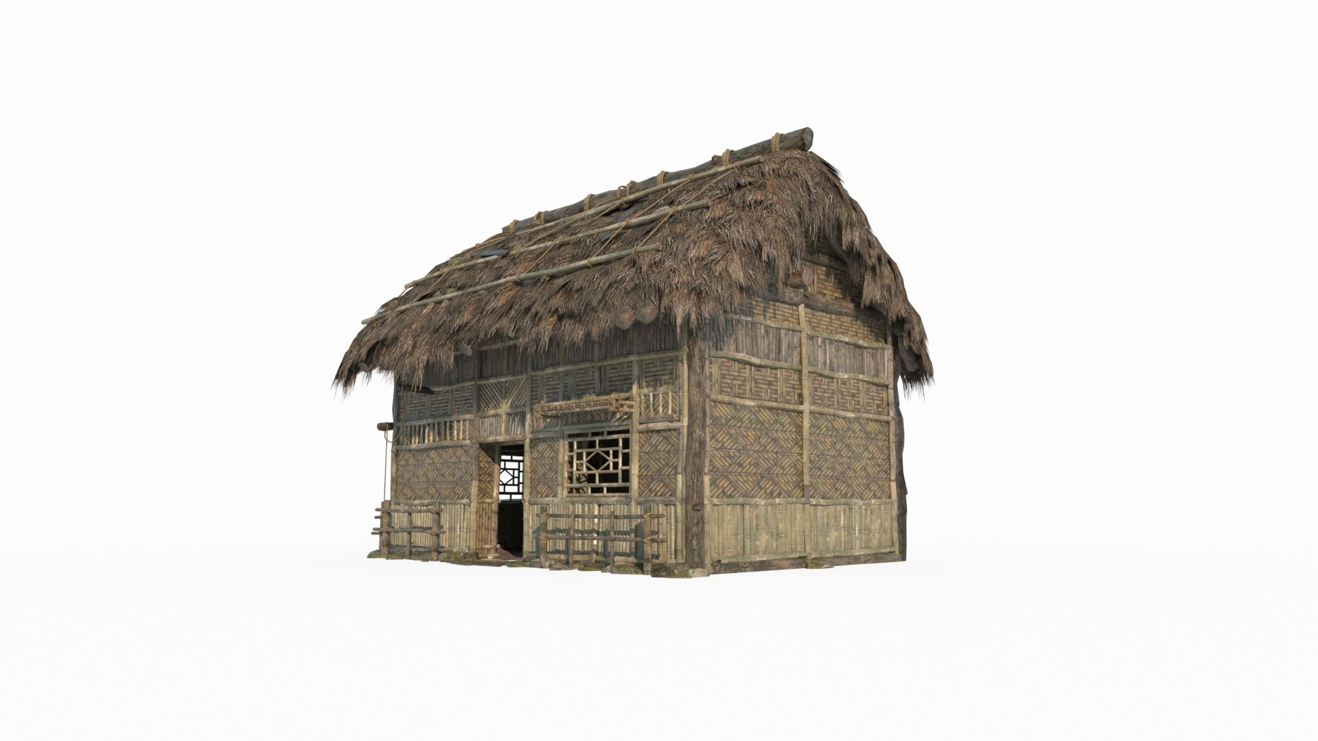Residential Houses Thatched Cottages 3D - TurboSquid 2298665